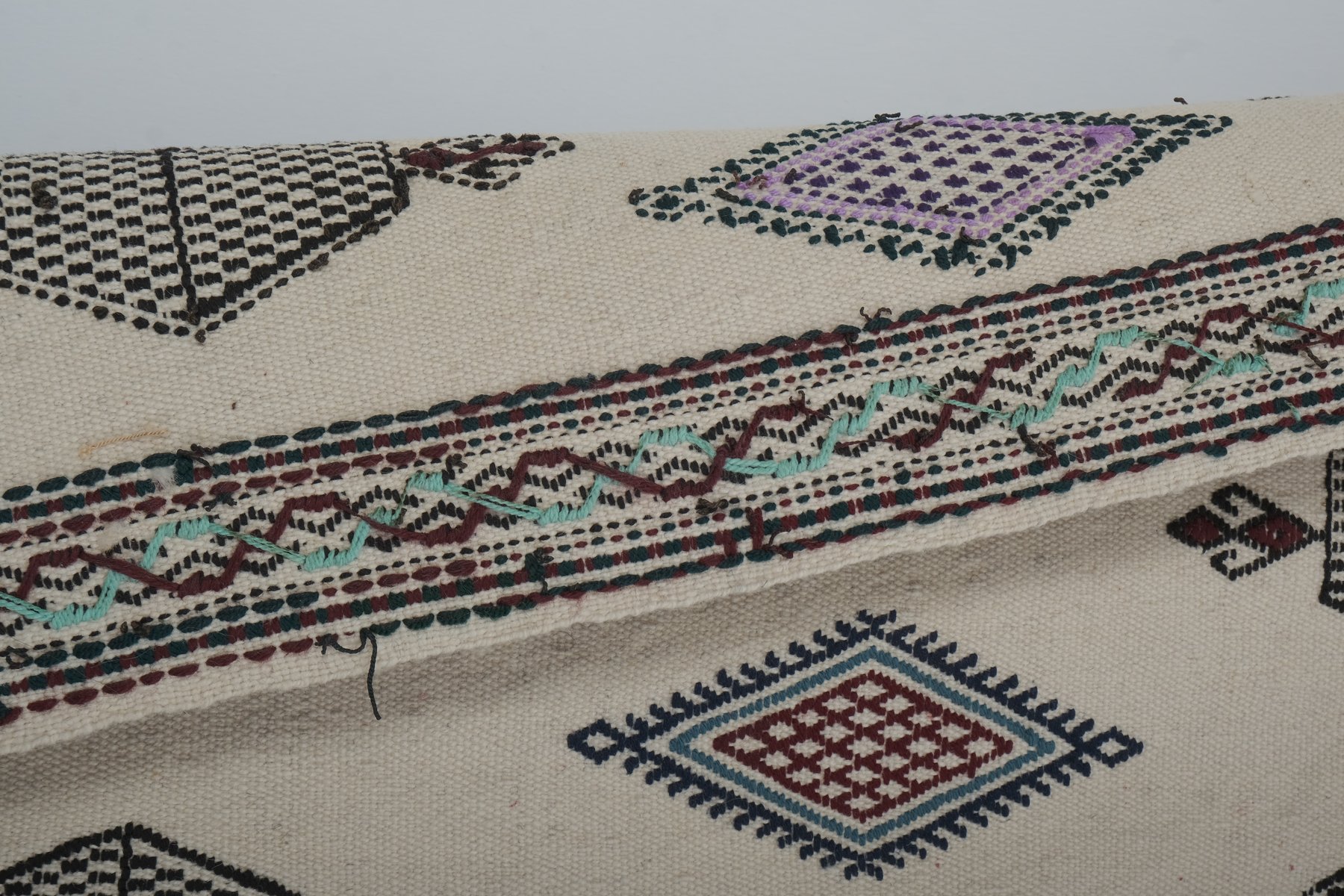 Vintage Turkish Karapinar Cicim Rug for sale at Pamono
