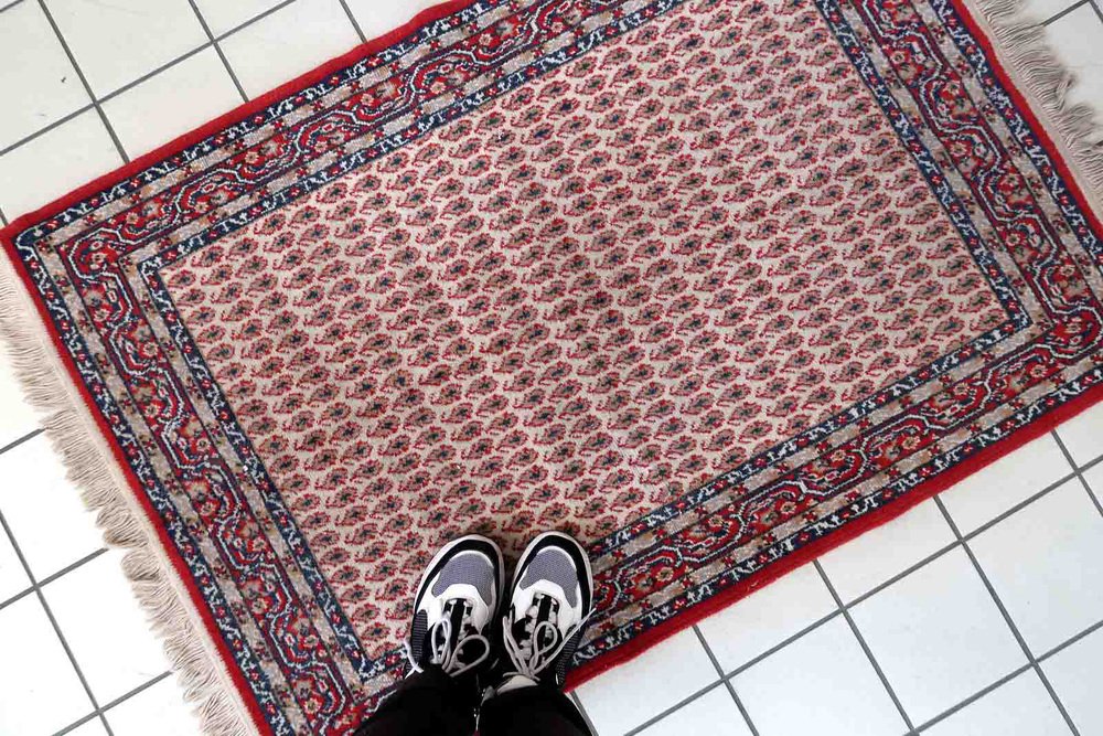 Vintage Italian Traditional Rug, 1970s for sale at Pamono