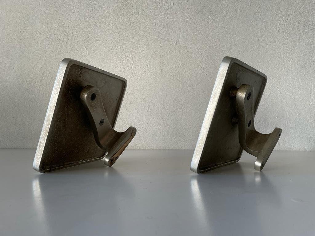Aluminum Rooster Door Handles from WSS, Europe, 1940s / 50s, Set of 2 ...