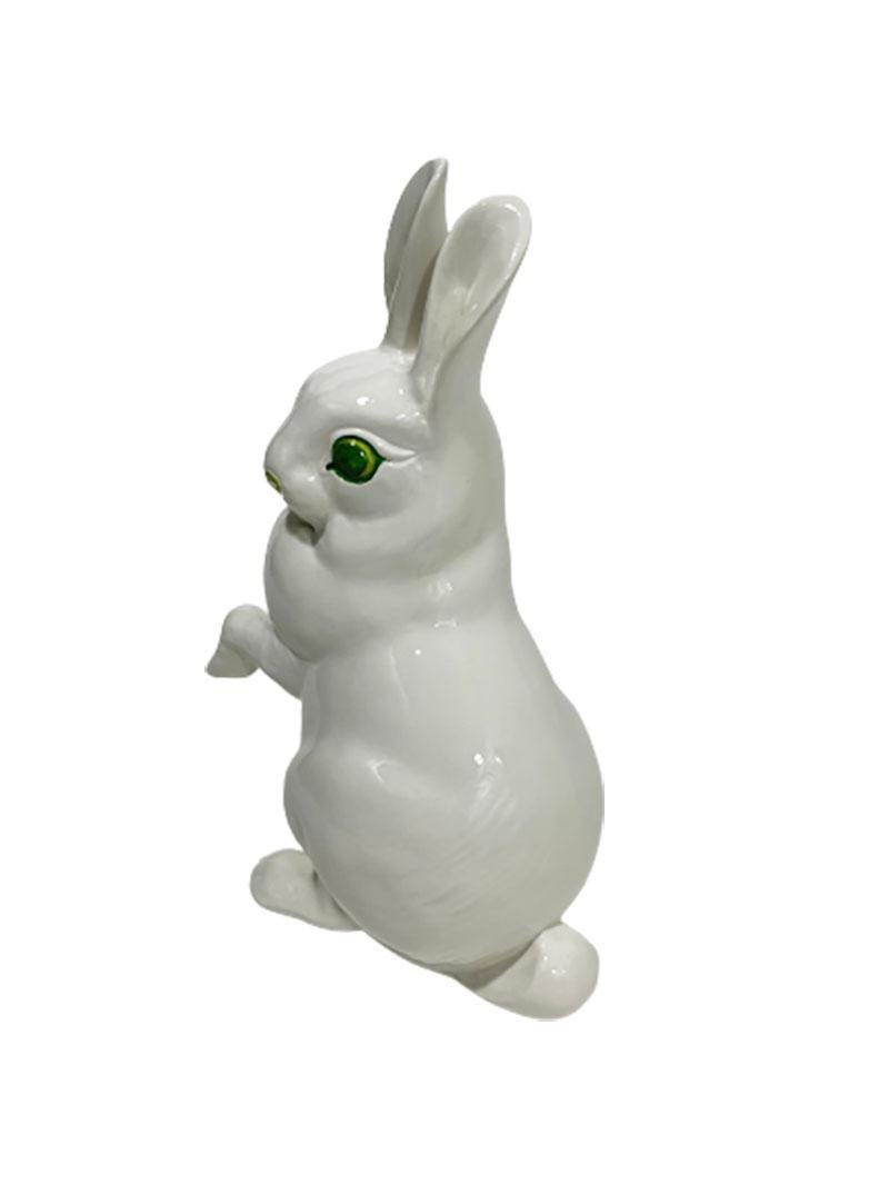 Mid-Century Rabbit Figure in Ceramic by Ronzan for sale at Pamono