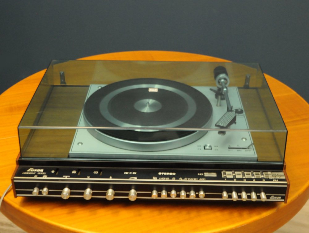 Mid-Century-Modern Luxor Dirigent 3000 Turntable, 1960s for sale at Pamono