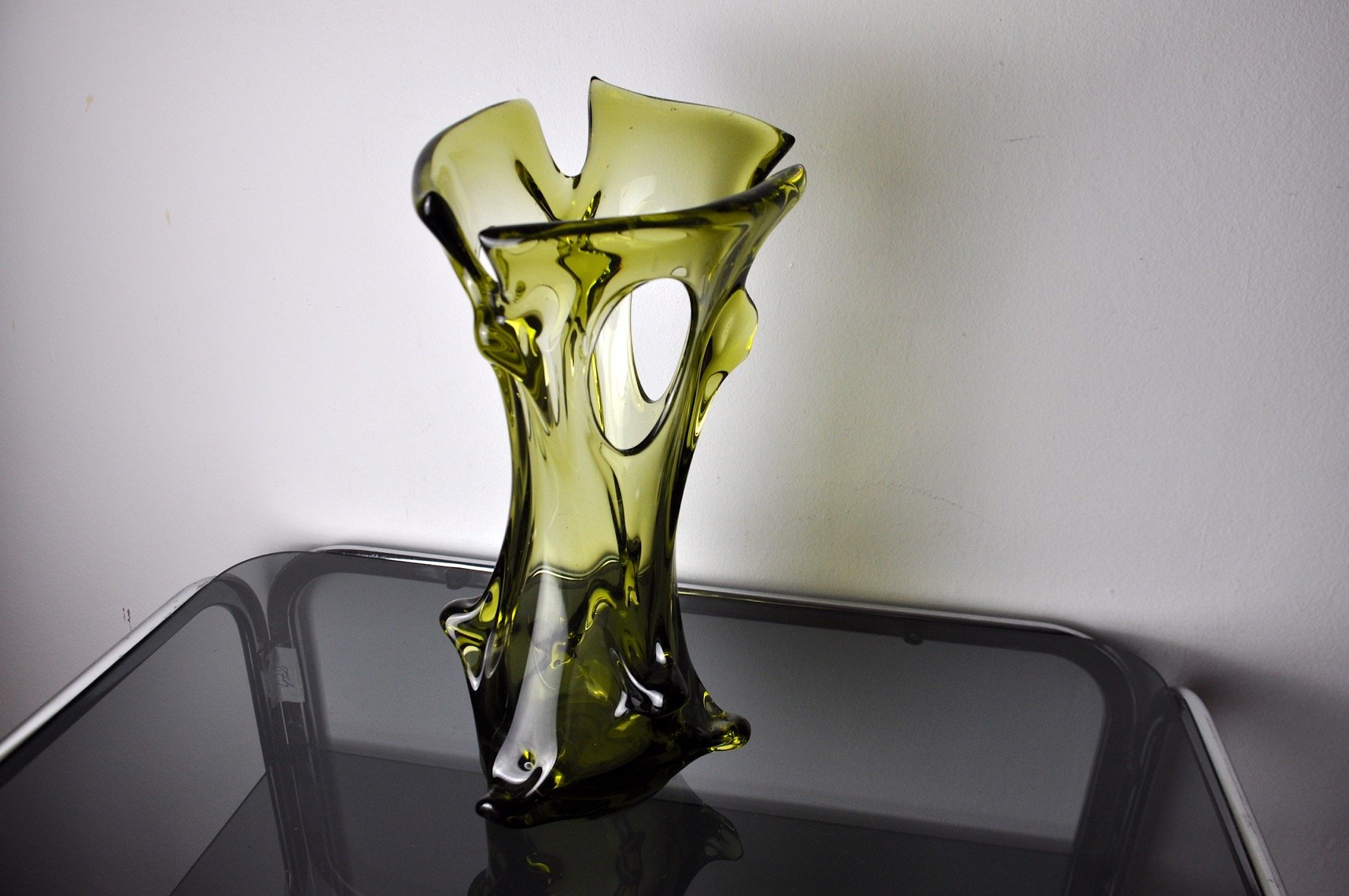 Murano Glass Vase by Gianni Seguso, Italy, 1960s for sale at Pamono