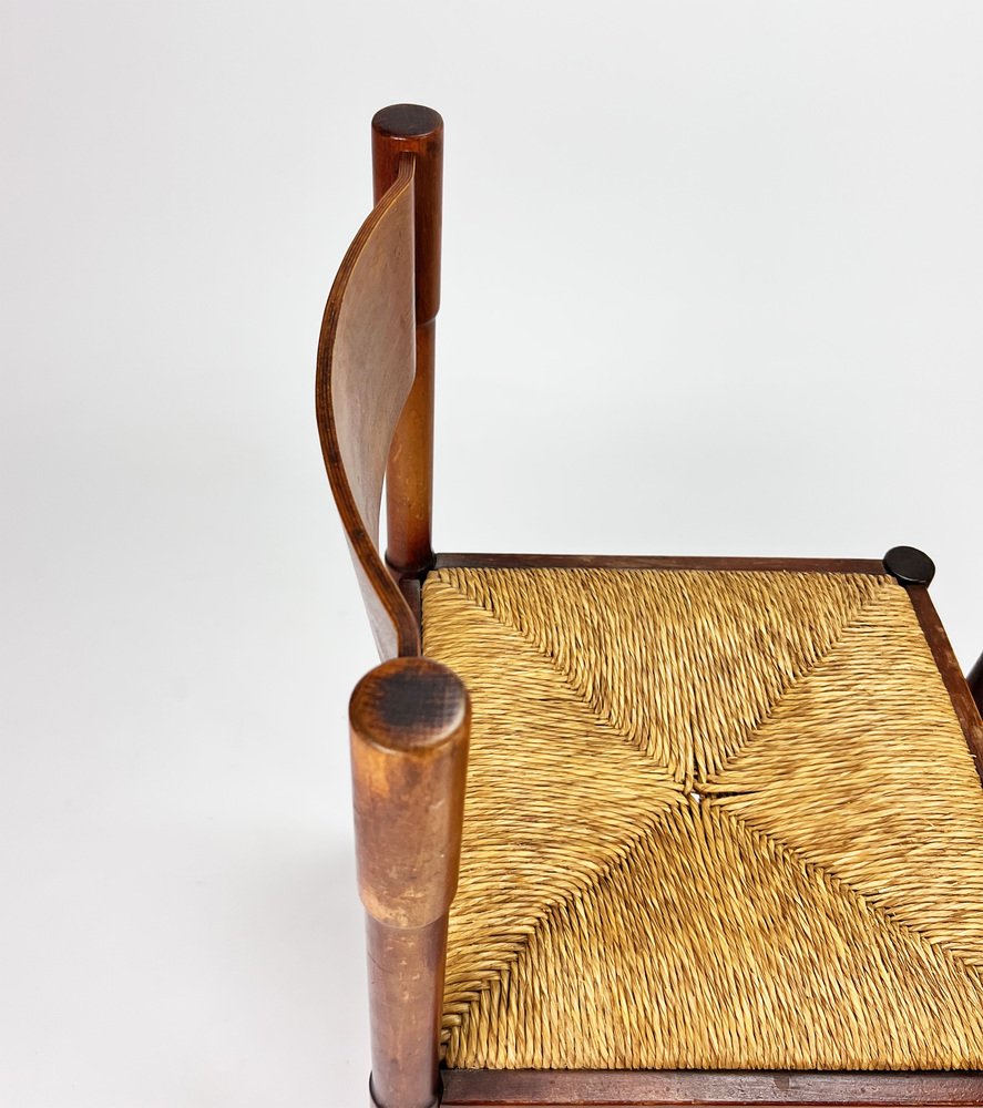 Vintage Dining Chairs in Carimate Style, 1960s, Set of 2 for sale at Pamono