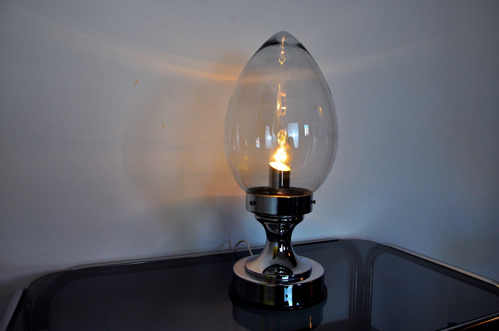 Murano Glass Membrane Lamps, Italy, 1960s, Set of 2 for sale at Pamono