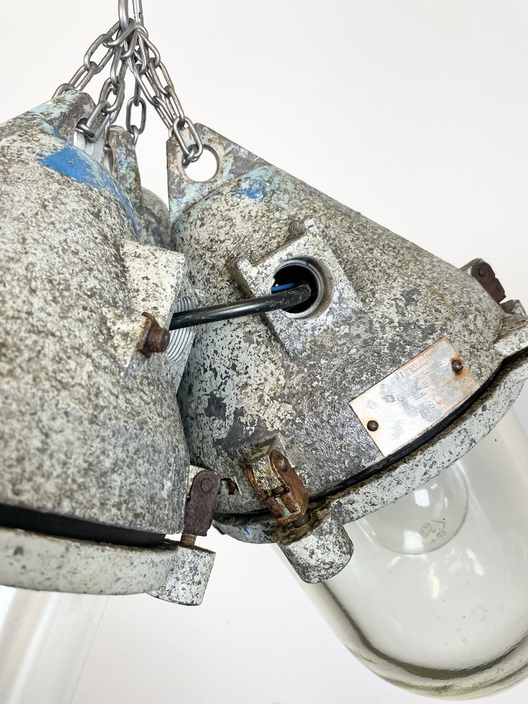 Industrial Explosion Proof Pendant Light from Elektrosvit, 1970s for ...