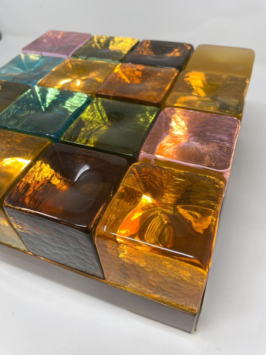 Contemporary Murano Glass Table Lamp in the style of Guisto Toso, Italy ...