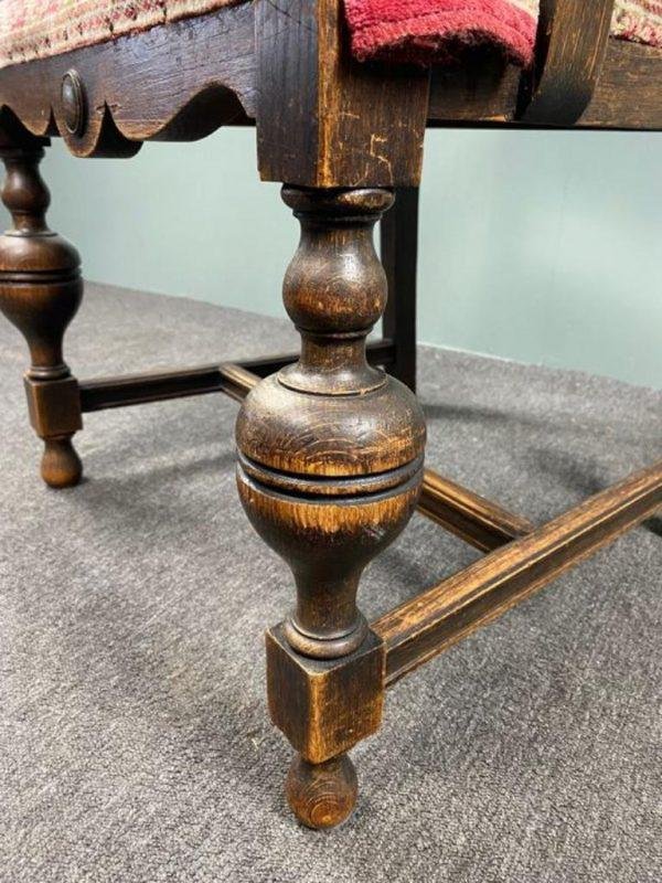 Antique Dutch Red Armchair for sale at Pamono