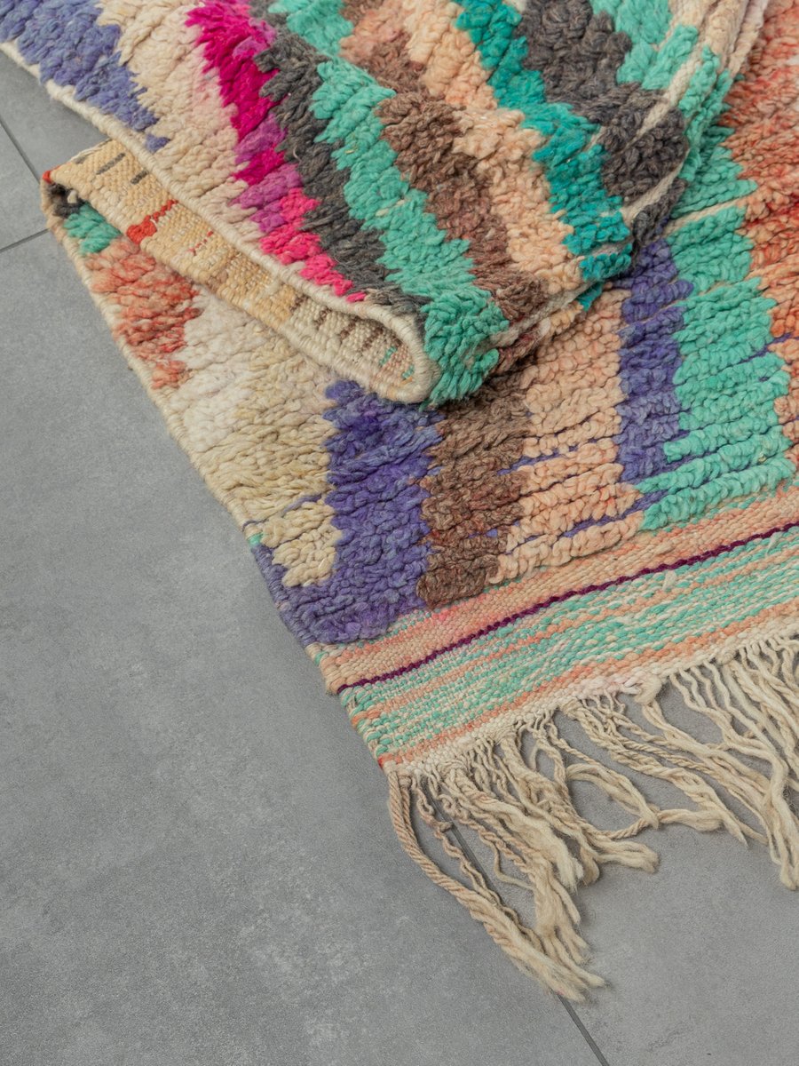 Vintage Berber Runner Rug Carpet, 1980s for sale at Pamono