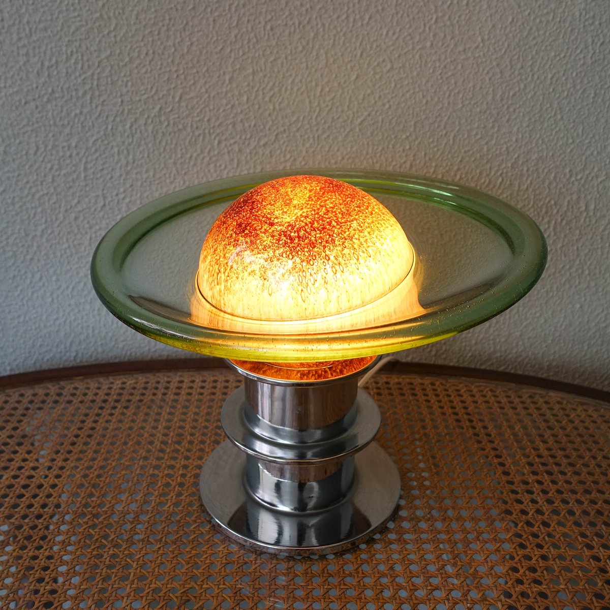 Space Age Saturn Table Lamp, 1970s for sale at Pamono