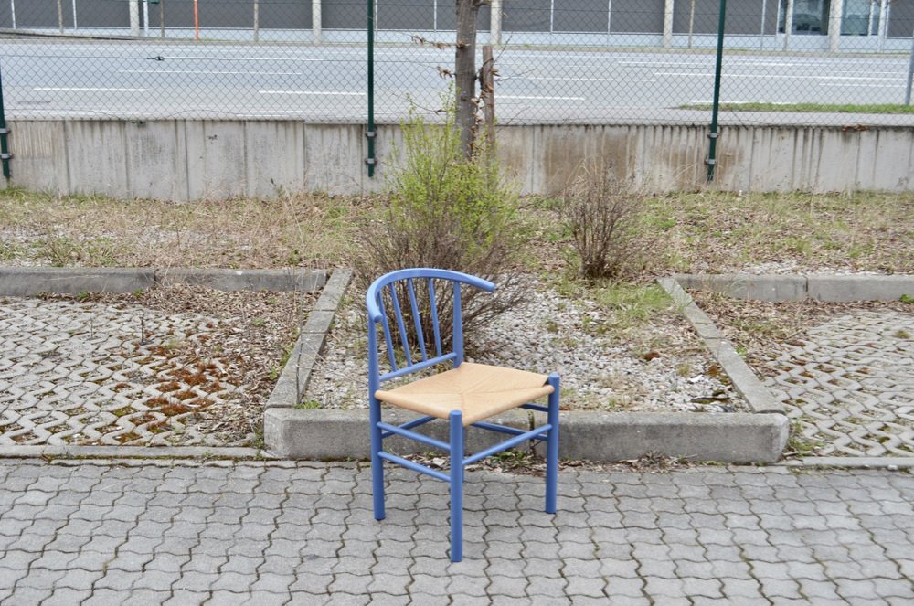 Set of Modern Danish Model J-151 Beech Dining Chairs by Erik Ole ...