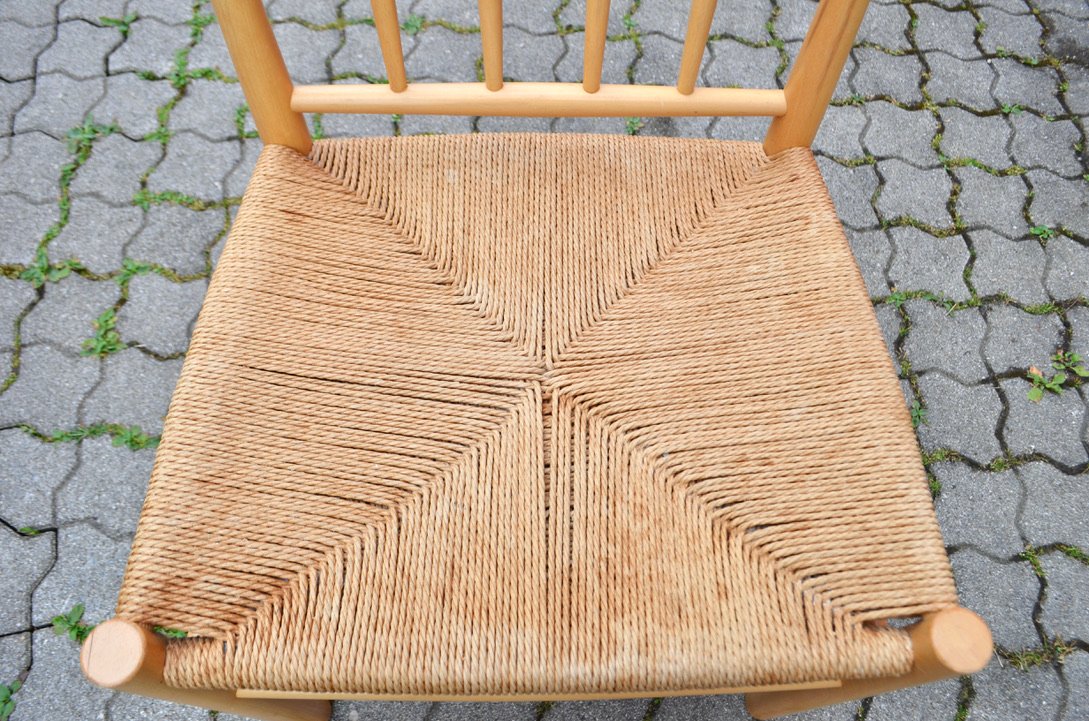 Modern Danish Model J-151Beech Dining Chair by Erik Ole Jorgensen for ...