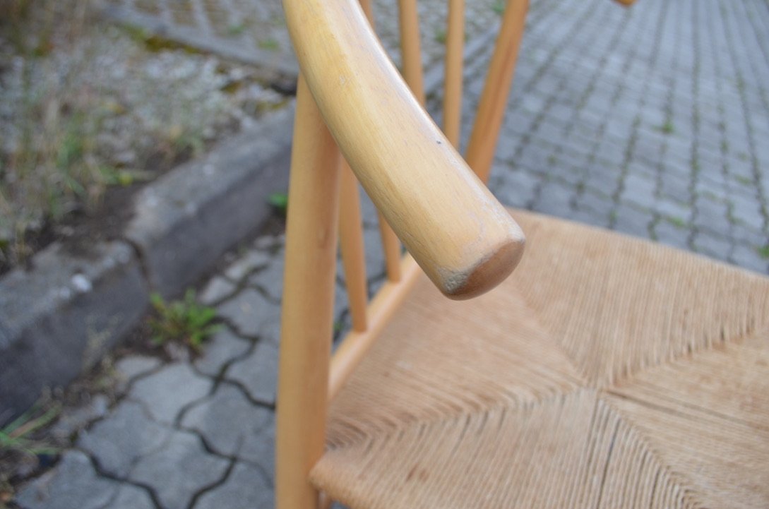 Modern Danish Model J-151Beech Dining Chair by Erik Ole Jorgensen for ...