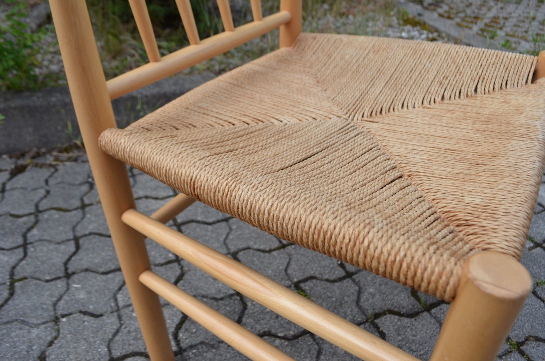 Moderner dänischer Modell J-151Beech Esszimmerstuhl von Erik Ole ...