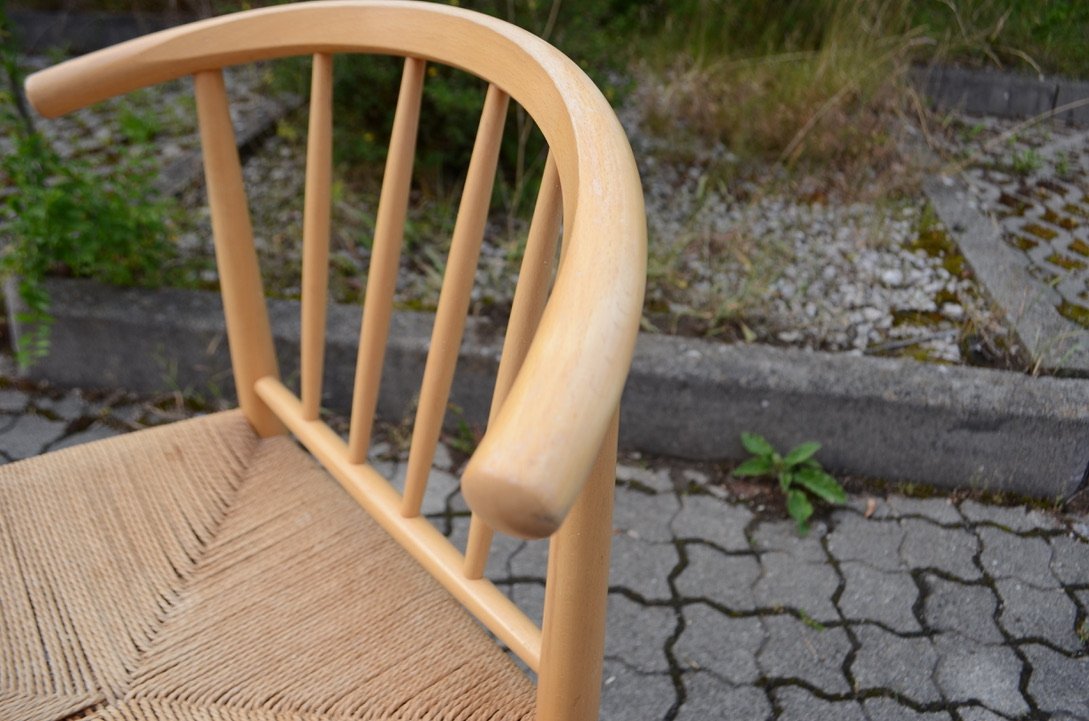 Modern Danish Model J-151Beech Dining Chair by Erik Ole Jorgensen for ...