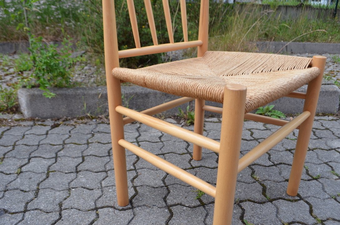 Modern Danish Model J-151Beech Dining Chair by Erik Ole Jorgensen for ...