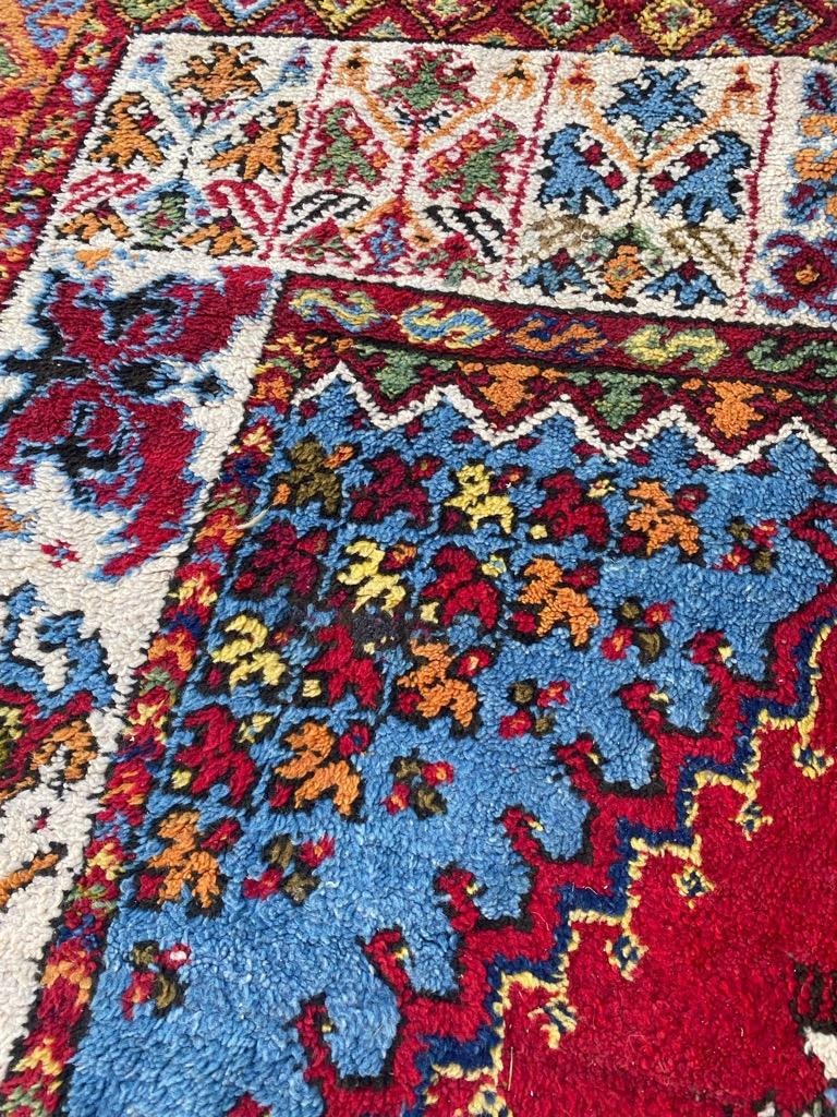 Antique Moroccan Rabat Rug, 1890s for sale at Pamono