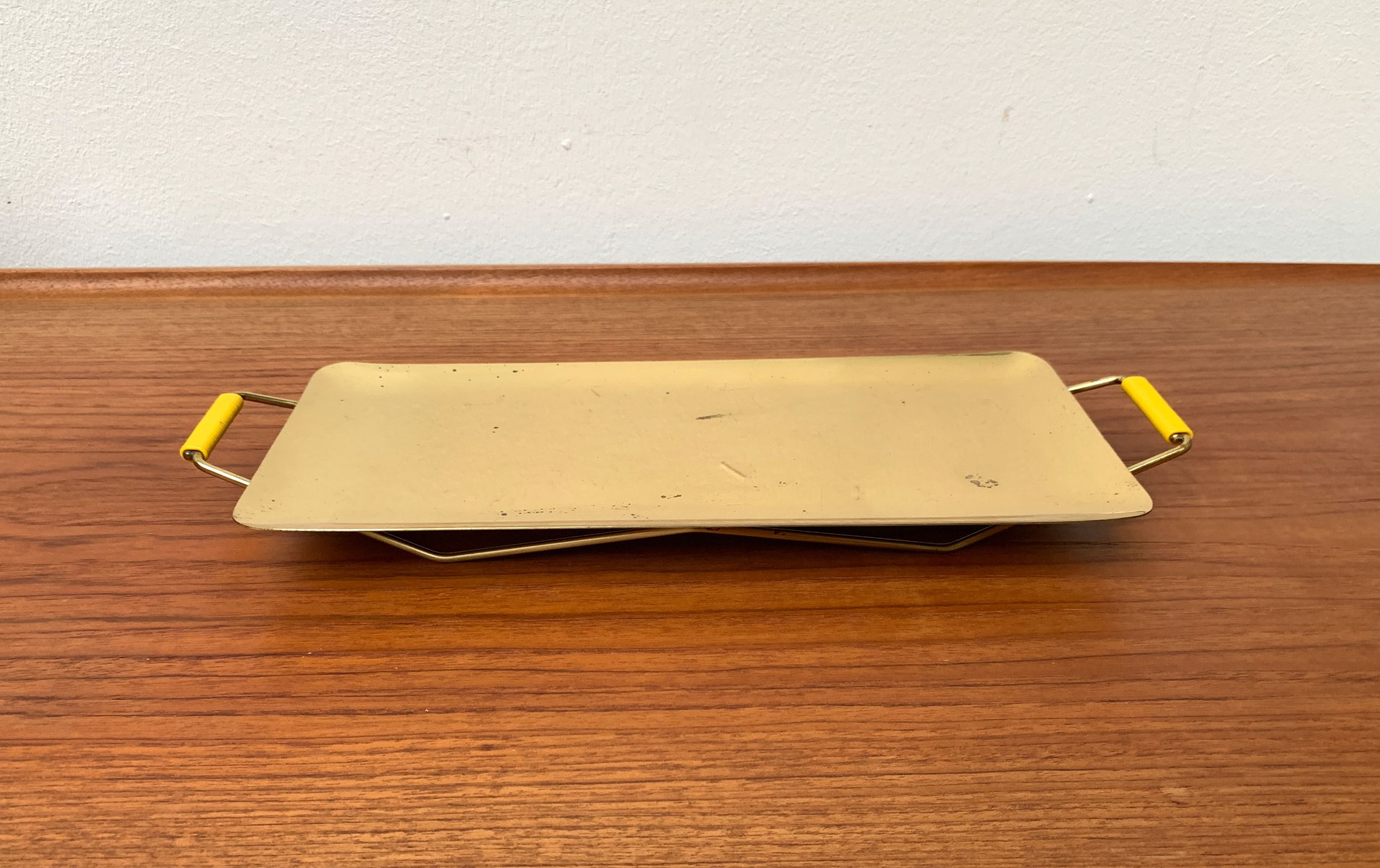 Mid-Century German Brass Tray from WMF, 1960s for sale at Pamono