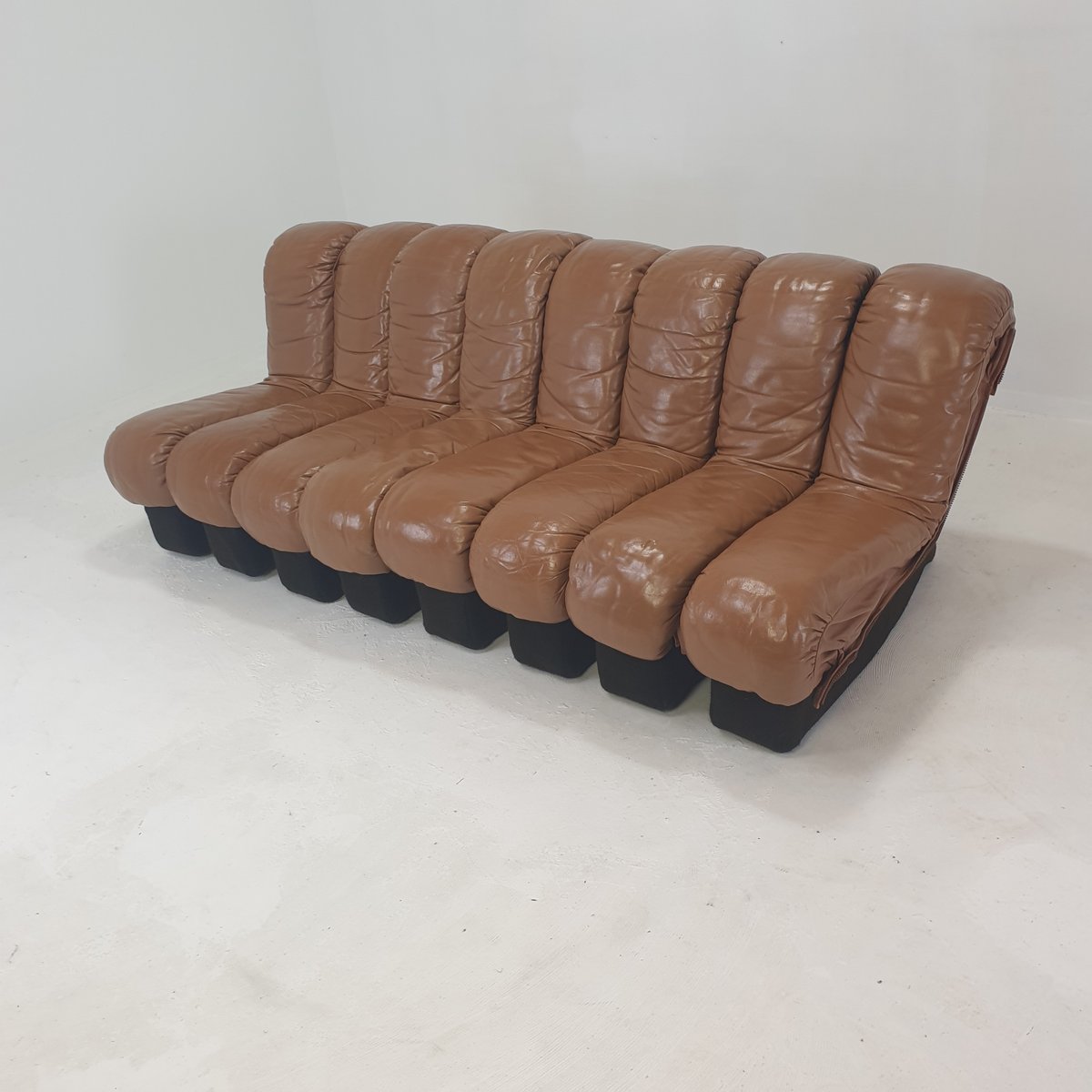 Ds-600 Modular Sofa by Eleonore Peduzzi Riva for de Sede, 1980s, Set of ...