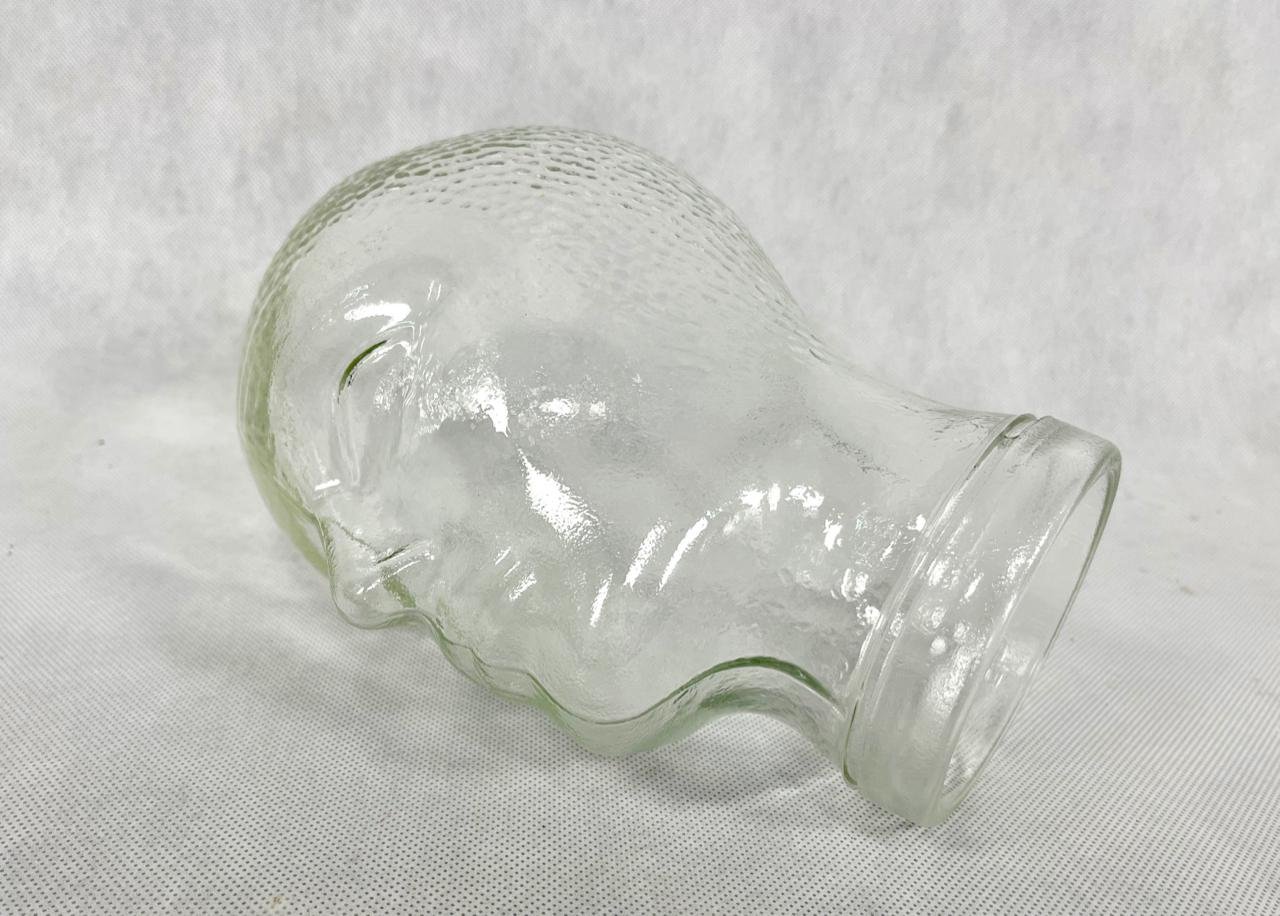 Vintage German Glass Head, 1970s for sale at Pamono