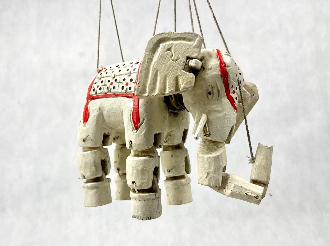 Handcrafted Vintage Marionette Puppet on a String, Burma, 1930s for ...