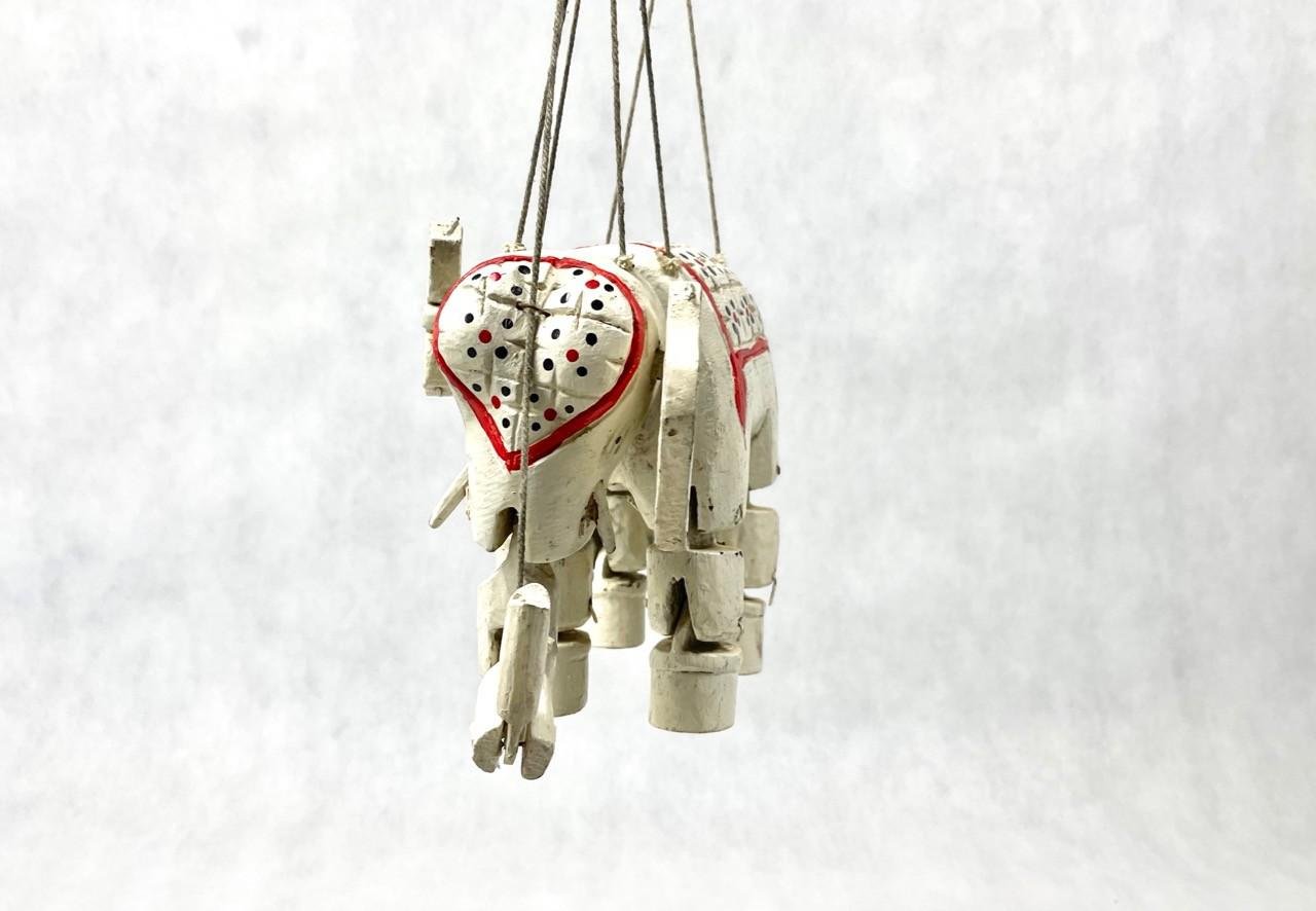 Handcrafted Vintage Marionette Puppet on a String, Burma, 1930s for ...