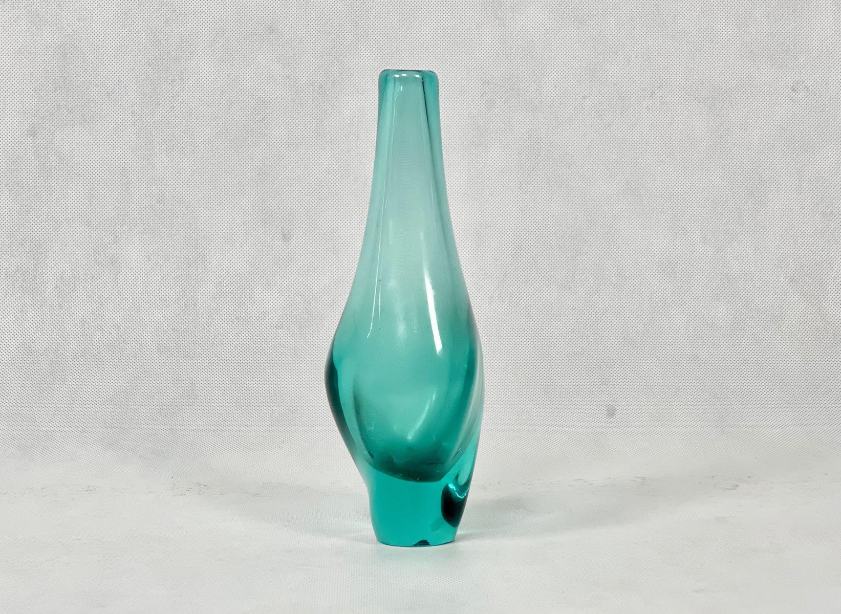 Art Glass Vase attributed to Miloslav Klinger for Železný Brod, 1960s ...