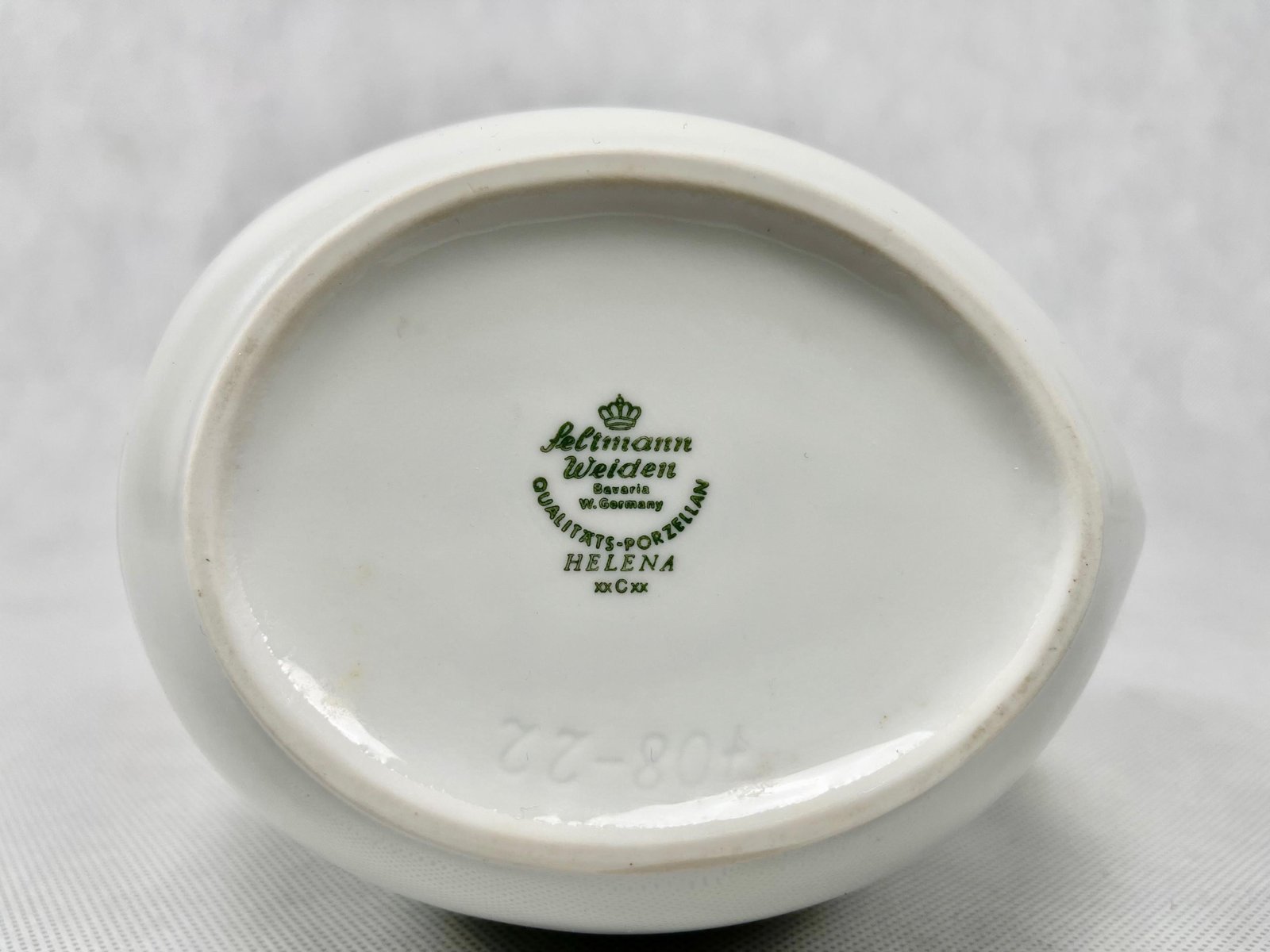 Mid-Century Porcelain Vase by Helena Fish Vase for Seltmann Weiden ...