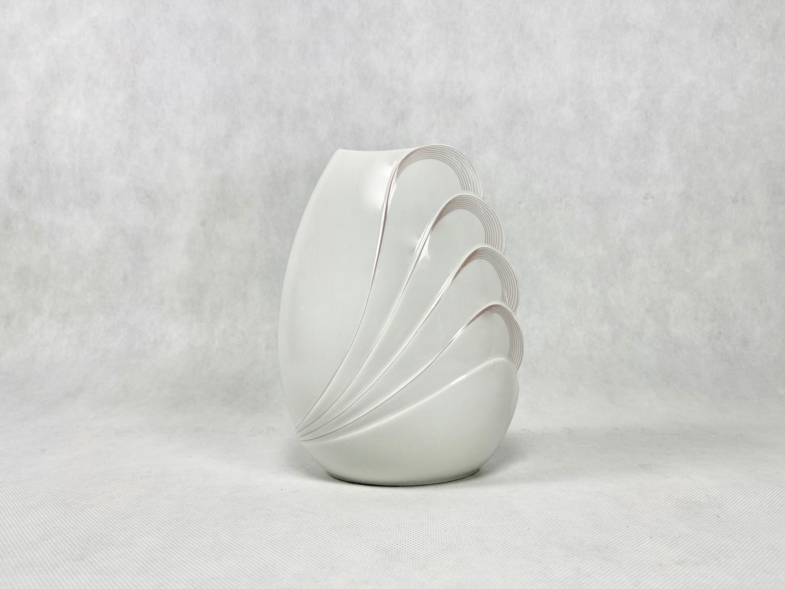 Mid-Century Porcelain Vase by Helena Fish Vase for Seltmann Weiden ...