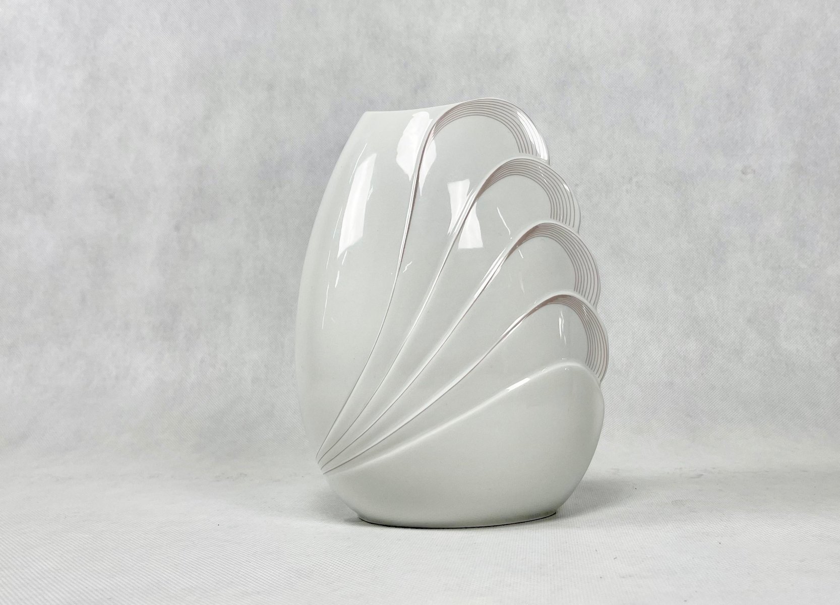 Mid-Century Porcelain Vase by Helena Fish Vase for Seltmann Weiden ...