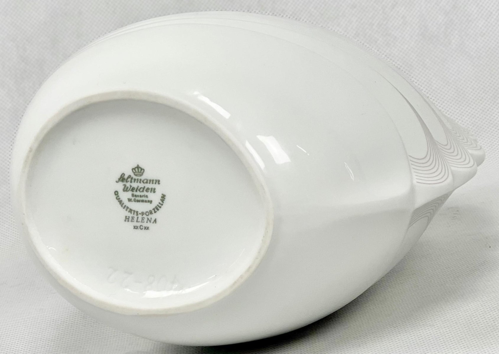 Mid-Century Porcelain Vase by Helena Fish Vase for Seltmann Weiden ...