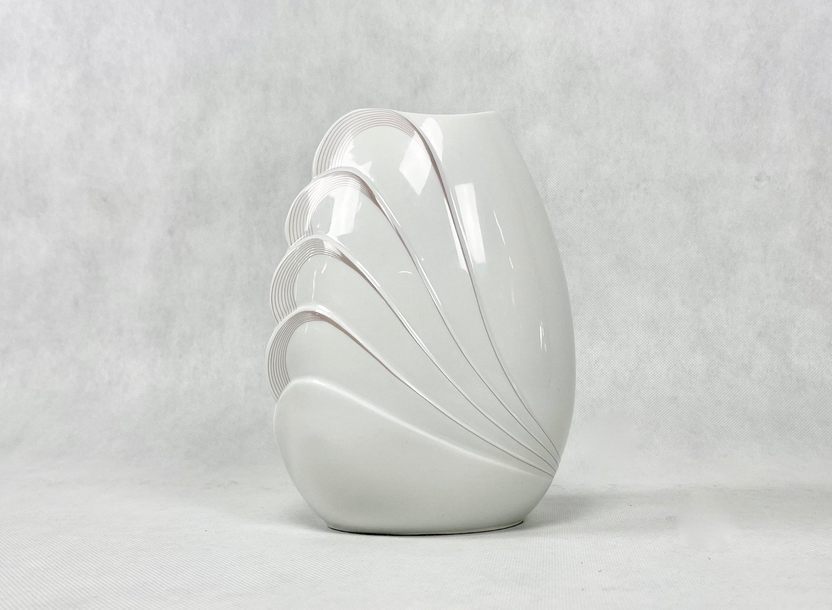 Mid-Century Porcelain Vase by Helena Fish Vase for Seltmann Weiden ...