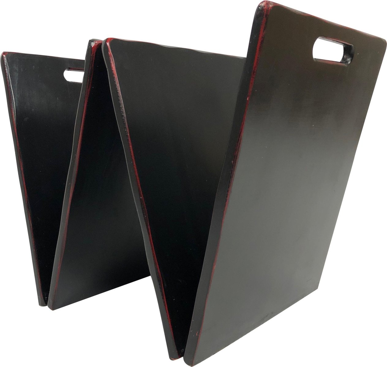 Folding Painted Magazine Rack, 1980s for sale at Pamono