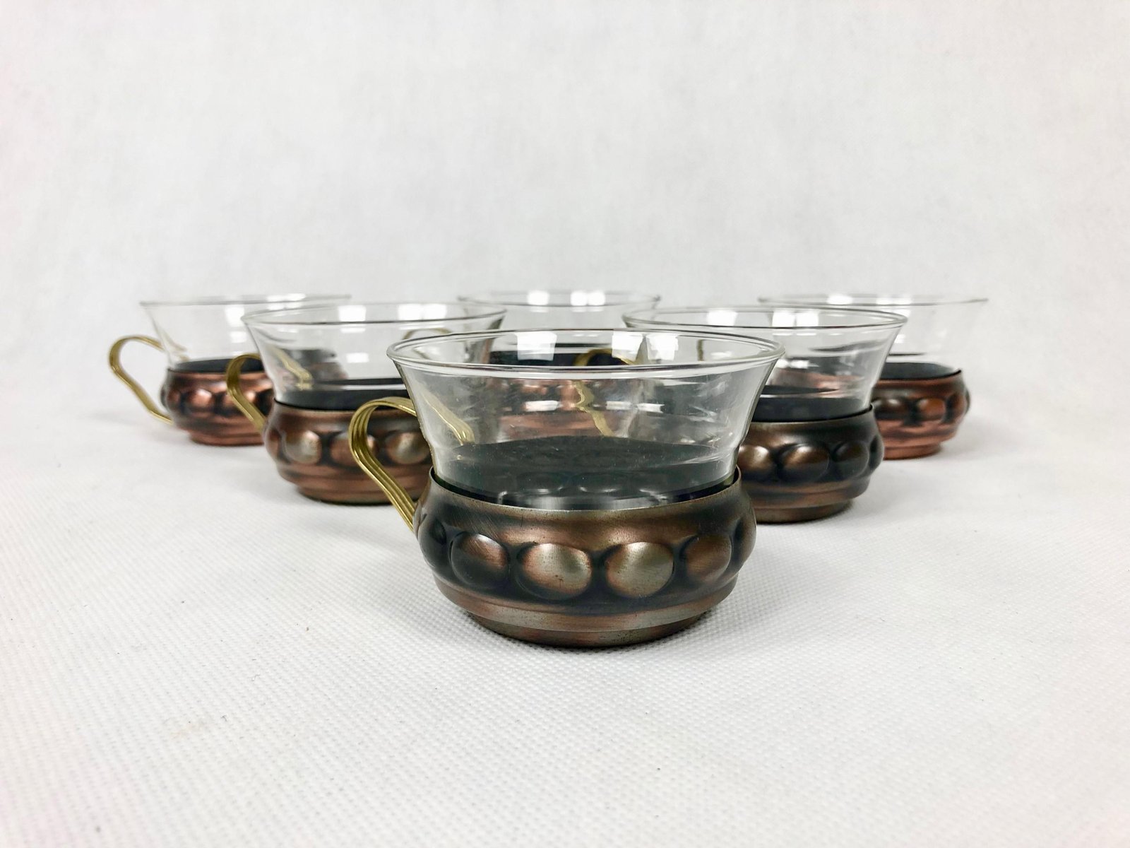 Tea Set by Schott & Gen Mainz, 1970s, Set of 7 for sale at Pamono