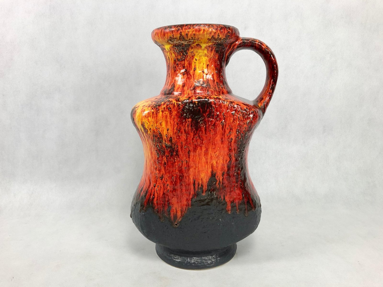 Large Model 607/45 Fat Lava Ceramic Floor Vase from Dümler & Breiden ...