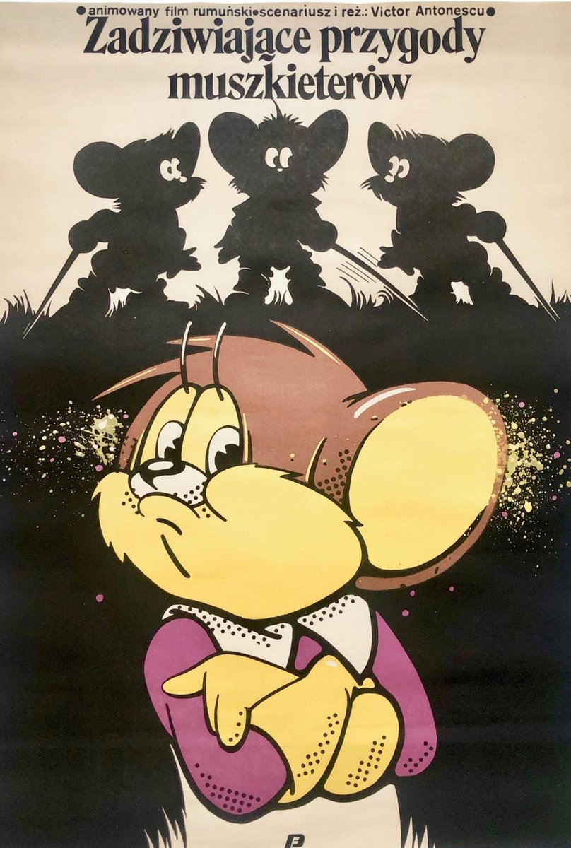 Adventures of the Musketeers of Polish Movie Post by Jakub Erol, 1979 ...