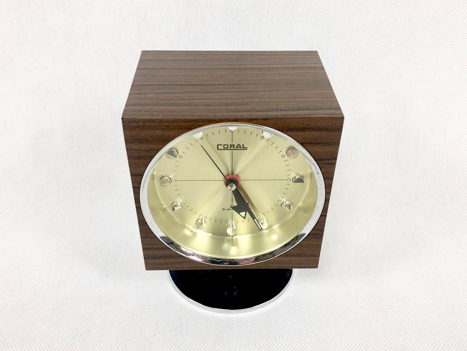 Space Age Tulip Tokyo Tokei Clock from Coral, 1960s for sale at Pamono
