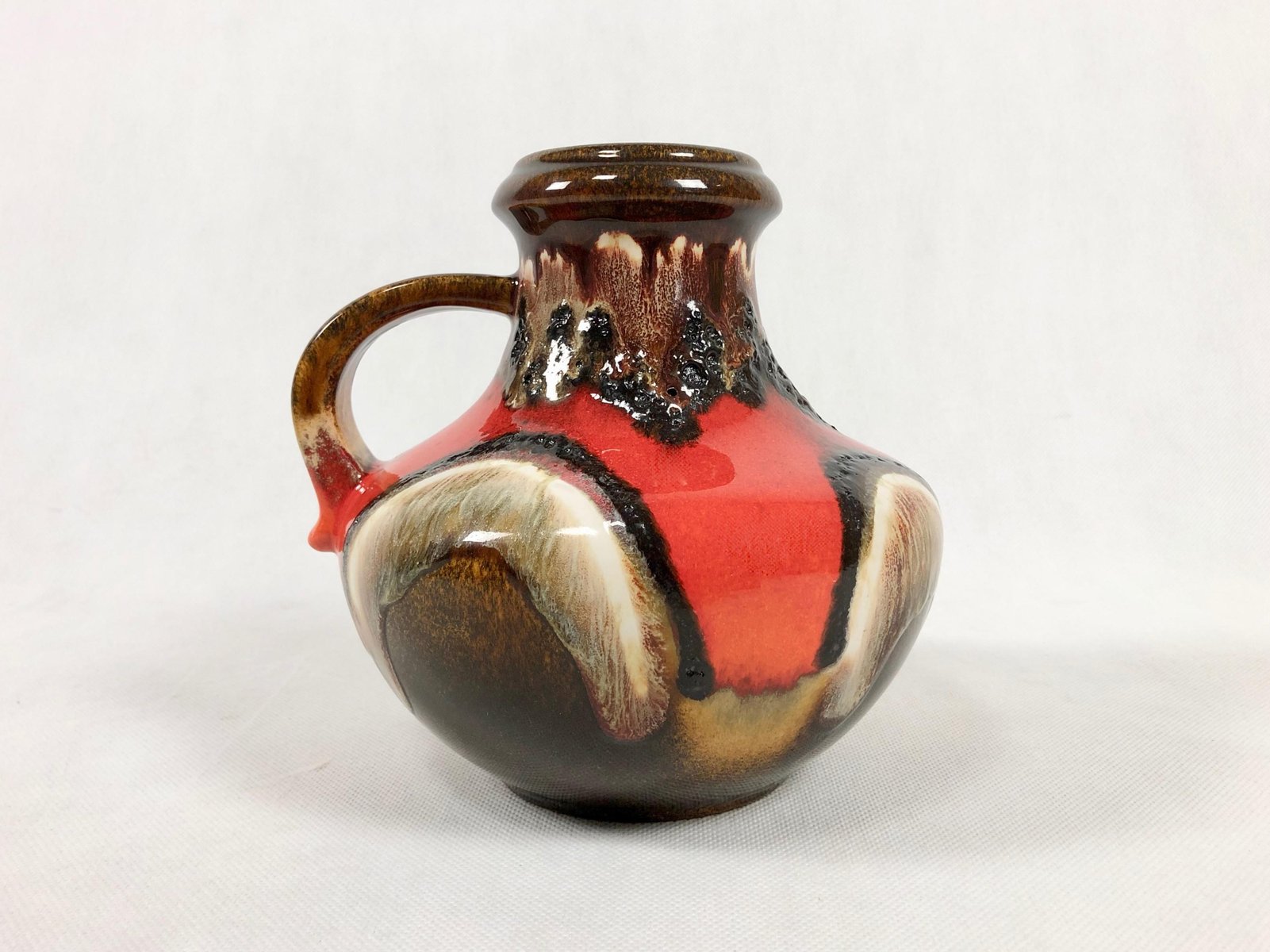 Mid-Century Ceramic Fat Lava Pitcher from Scheurich, 1960s for sale at ...