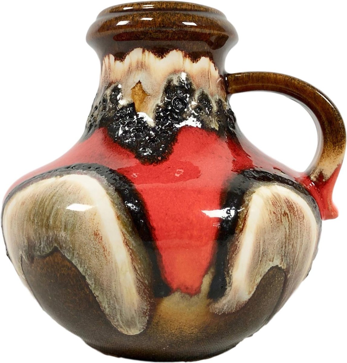 Mid-Century Ceramic Fat Lava Pitcher from Scheurich, 1960s for sale at ...
