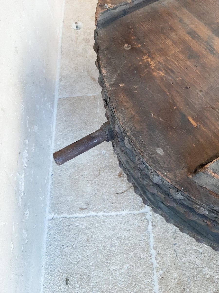 Grand Soufflet de Forgeron en Cuir, Fer Forgé et Pin, 19ème Siècle en ...