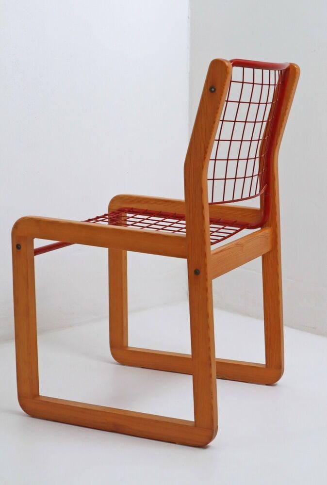 Vintage Wire Chair attributed to Knut and Marianne Hagberg for Ikea ...