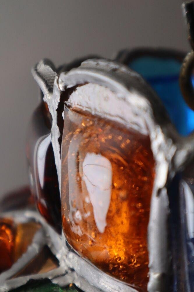 Modernist Brutalist Hanging Light by Felipe Delfinger for Feders ...