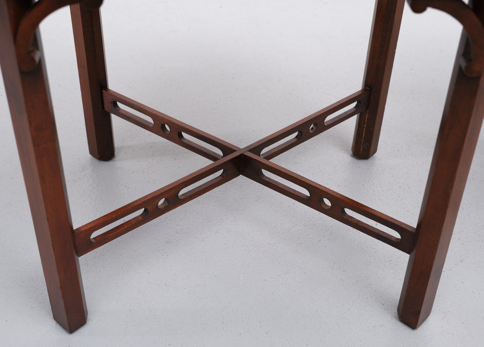 Georgian Revival Mahogany Side Tables by Bevan Funnell, England, 1960s ...