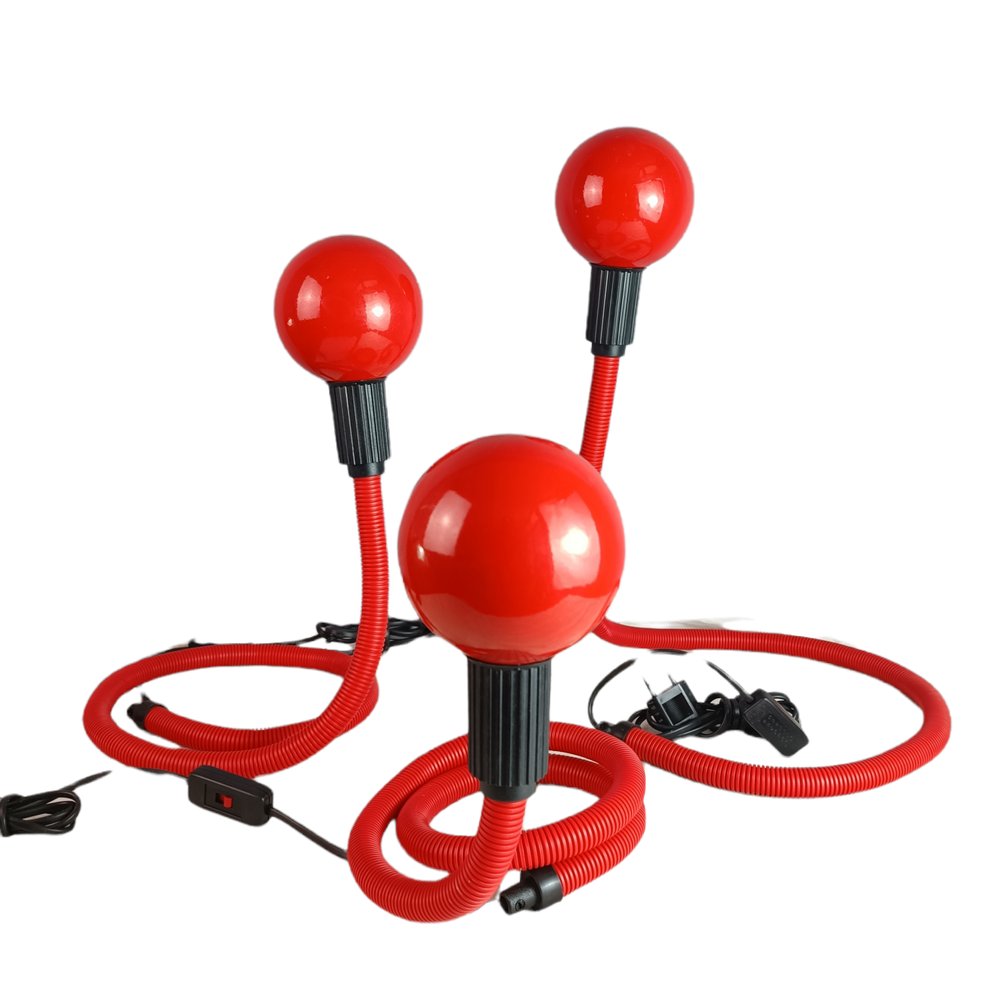 Hebi Snake Lamps by Isao Hosoe for Valenti Luce, 1950s, Set of 3 for ...