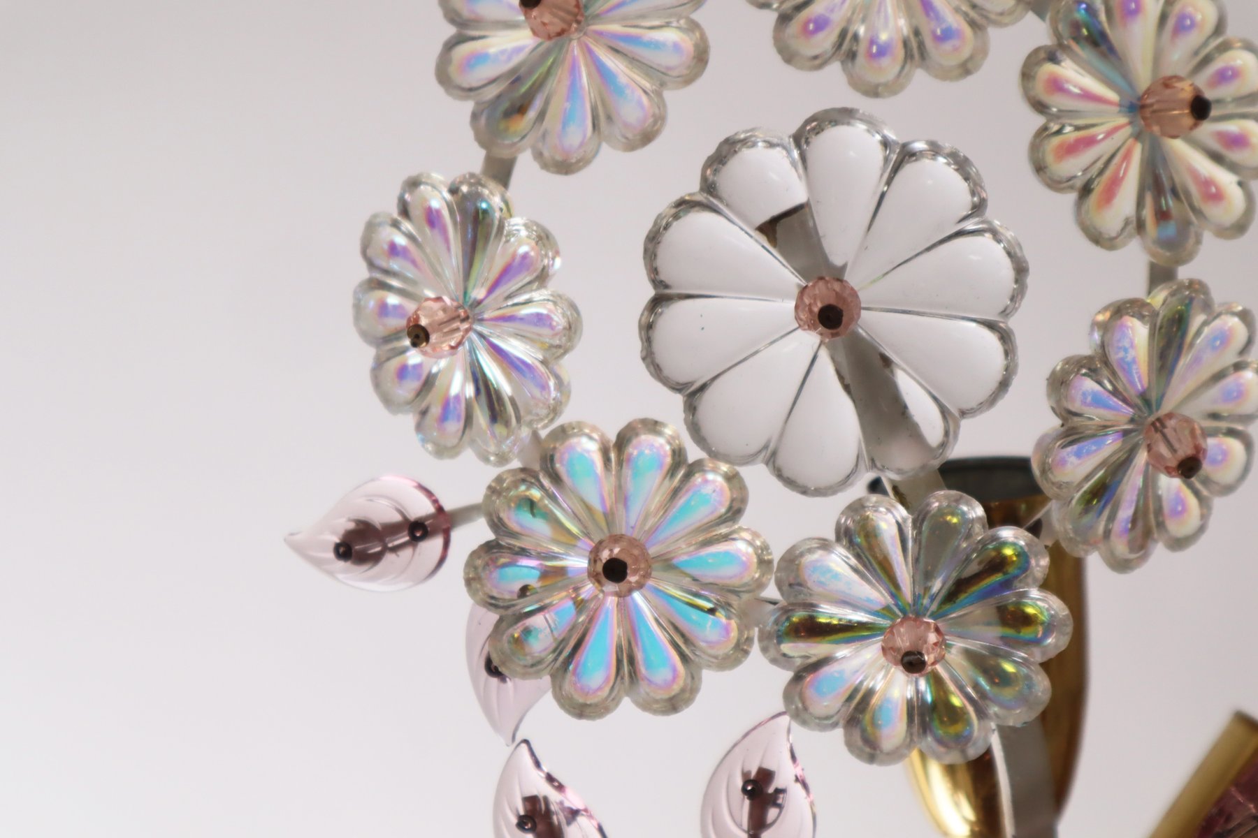 Iris Crystal Flowers in the style of Oswald Haerdtl for Lobmeyr, 1950s for sale at Pamono