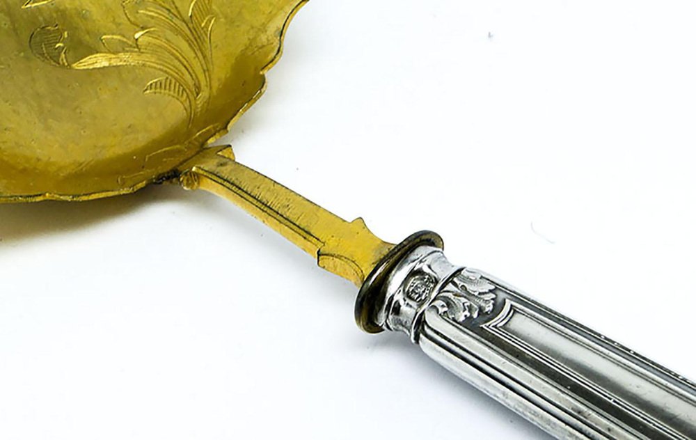 Jugendstil Besteck mit Box, Frankreich, 1890er, 4er Set bei Pamono kaufen