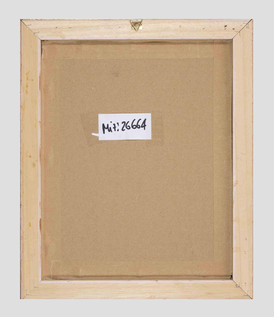 Mino Maccari, Lifebuoy Woman, Original Pencil & Watercolor Drawing ...