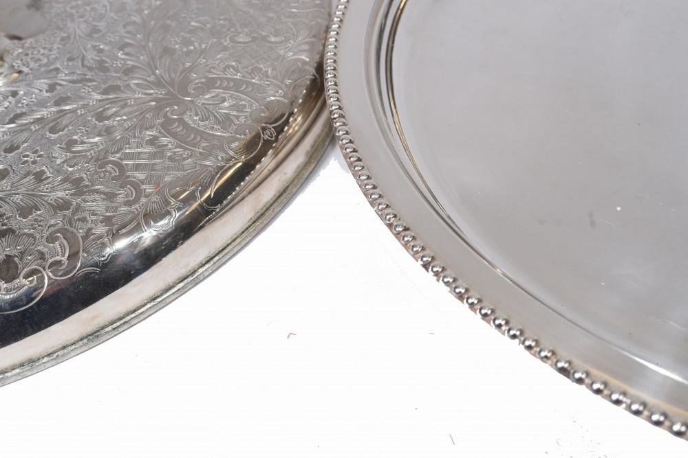 Victorian Silver Plate Tray Serving Lidded Food Dome Platter for sale ...