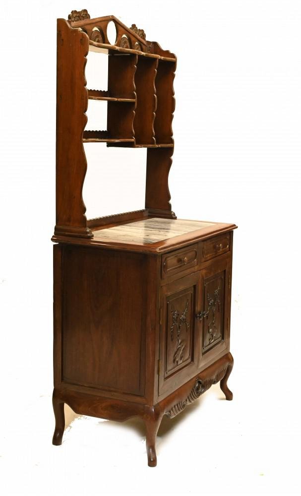 Antique Chinese Hardwood Dresser, 1850s for sale at Pamono