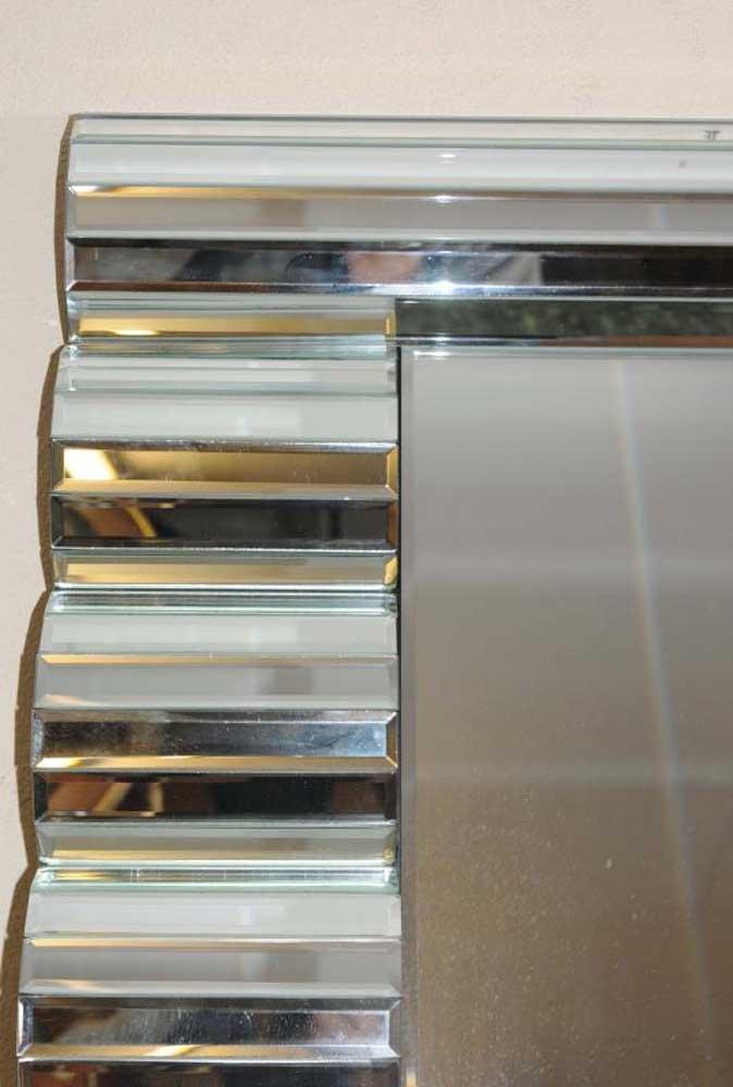 Espejo de manto de vidrio Art Déco en venta en Pamono