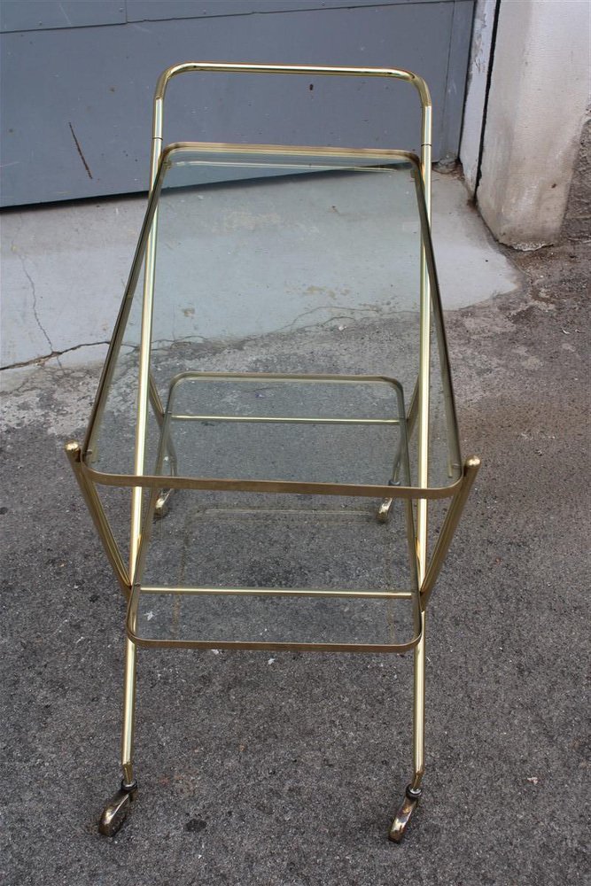 Ottone Italian Cart attributed to Cesare Lacca, 1950s for sale at Pamono